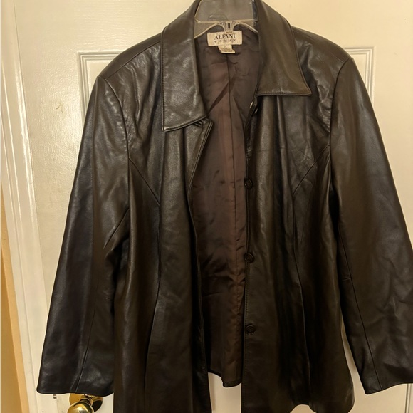 Alfani | Jackets & Coats | Alfini Vintage Leather Blazer | Poshmark
